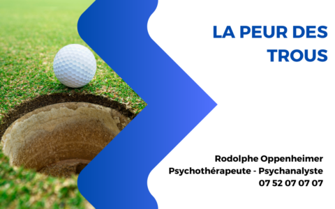 Peur des Trous : Trypophobie - Rodolphe Oppenheimer