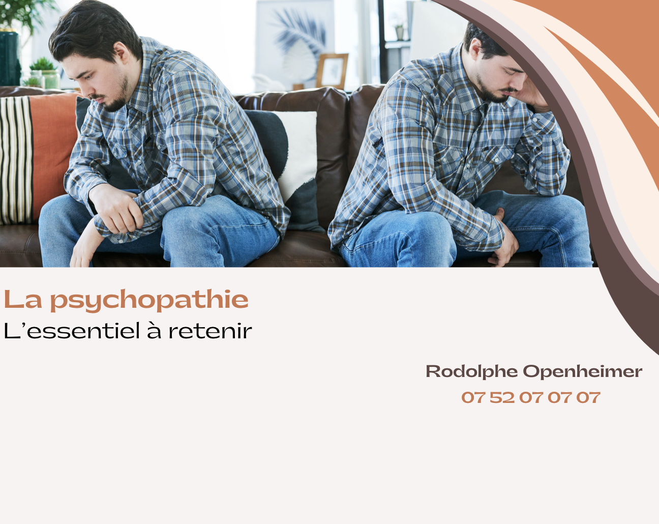 La psychopathie : l’essentiel à retenir - Rodolphe Oppenheimer